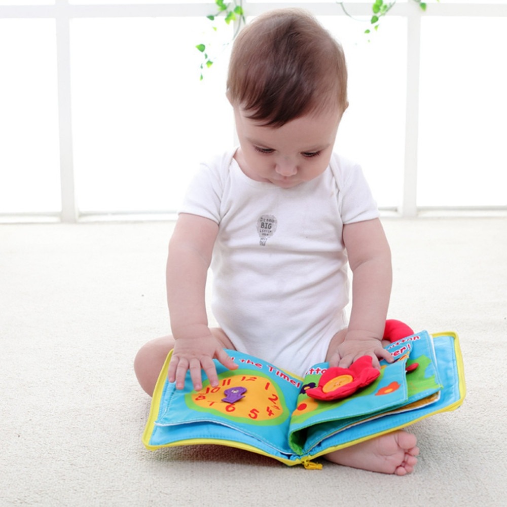 Baby Soft Books Early Learning Developmental Soft Activity Book
